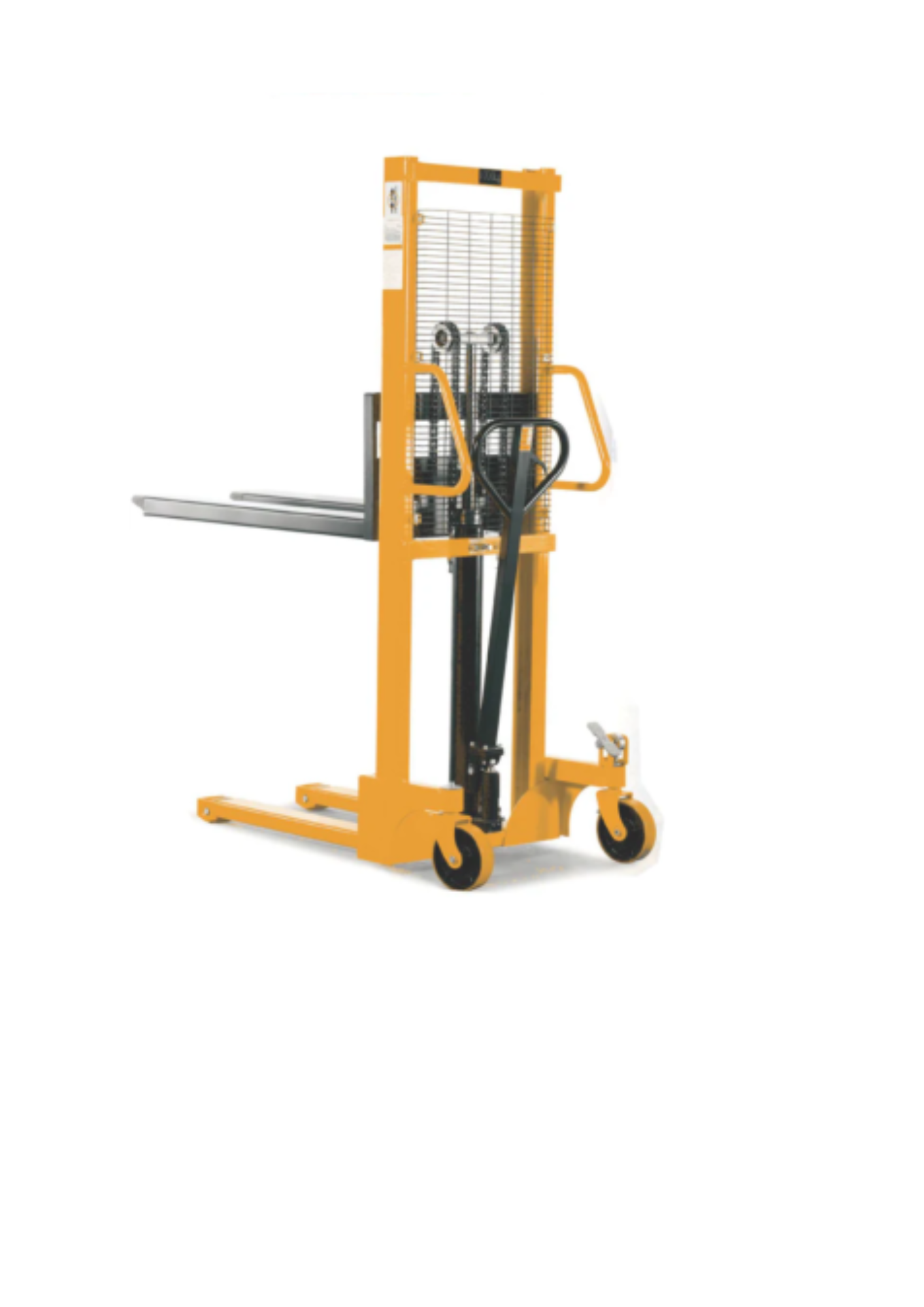 Manual Stacker 1000kg Lift Capacity / Lift Height 1600mm – Quip Direct